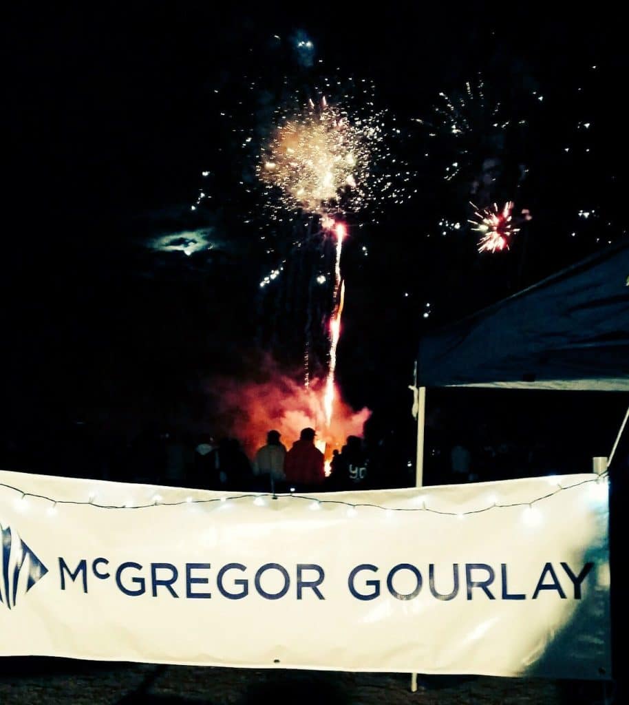 Rowena cracker night goes off with a bang - McGregor Gourlay